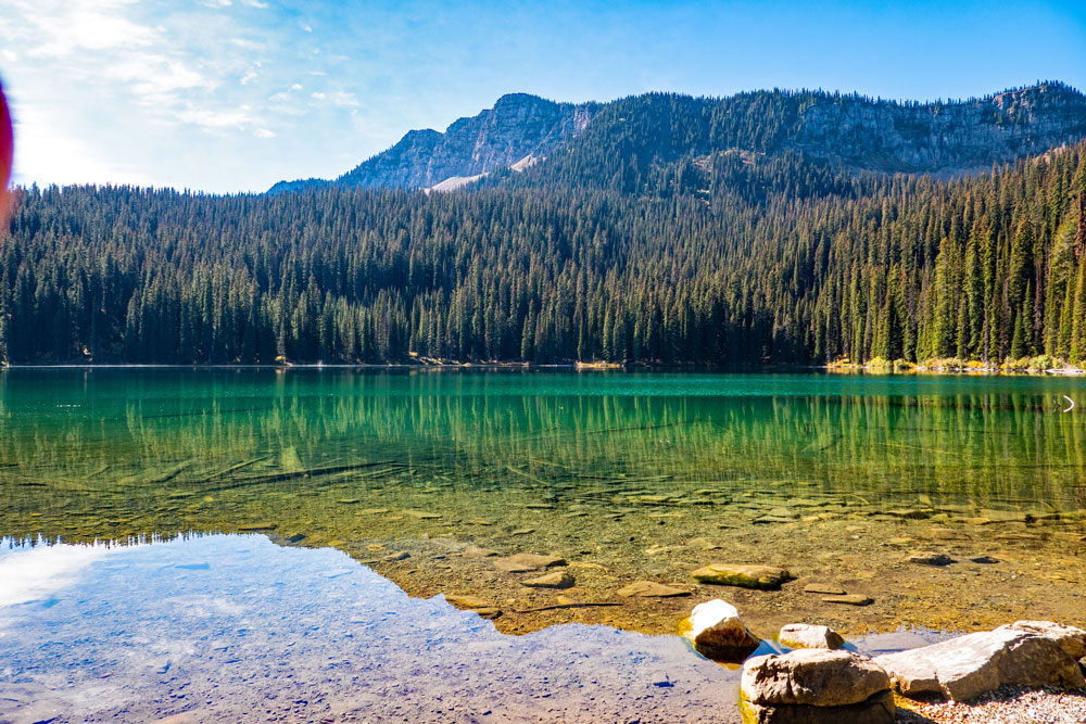 Little Therriault Lake Loop in the 10 lakes region - Glacier National ...